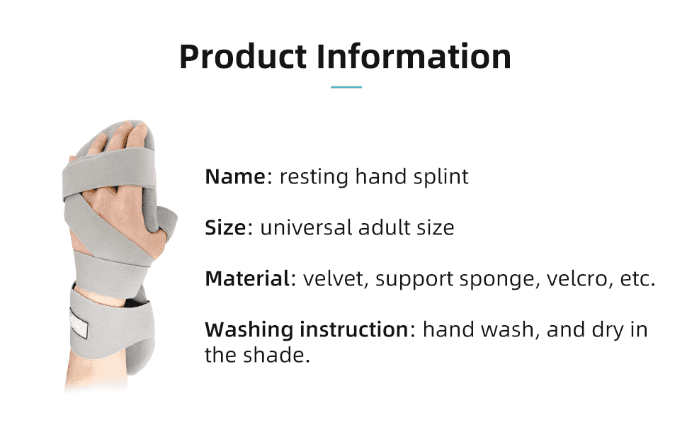 Hand Wrist Splint Hand Support Brace For Sprain | SYREBO