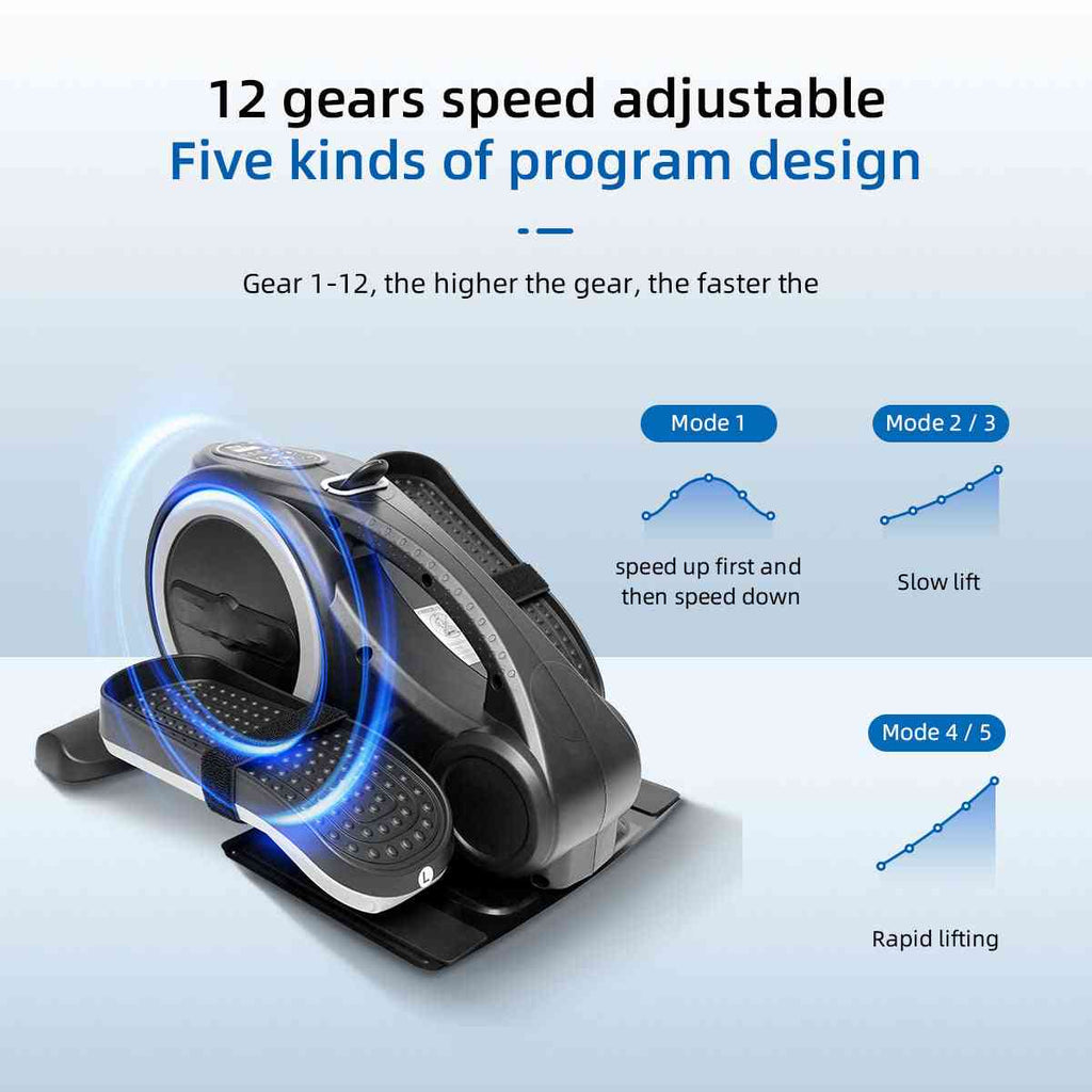 Under Desk Exercise Bike Pedals For Stroke Hemiplegia | SYREBO